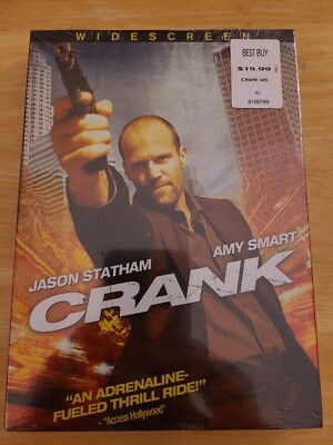 Crank Widescreen Edition starring Jason Statham & Amy Smart (DVD, 2006 ...