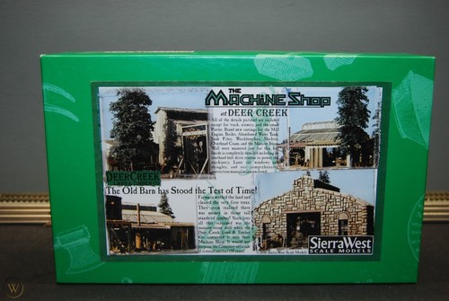 HO/Hon3 Scale ~ Sierra West Scale Models ~ Kit #104 ~ Machine Shop at ...