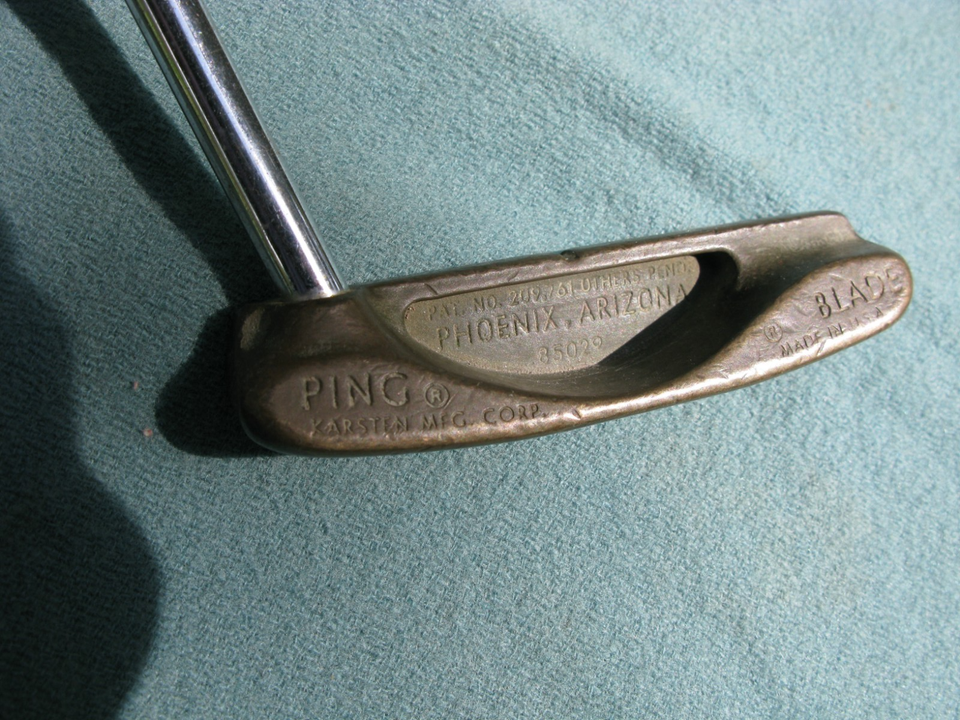 Rare Ping Blade Putter Phoenix Arizona 85029 Pat No 209,761 Others Pend ...