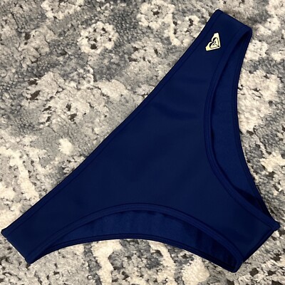 Roxy Shades and Shakas Neoprene Bikini Bottom Itsy Bitsy Cheeky Navy ...