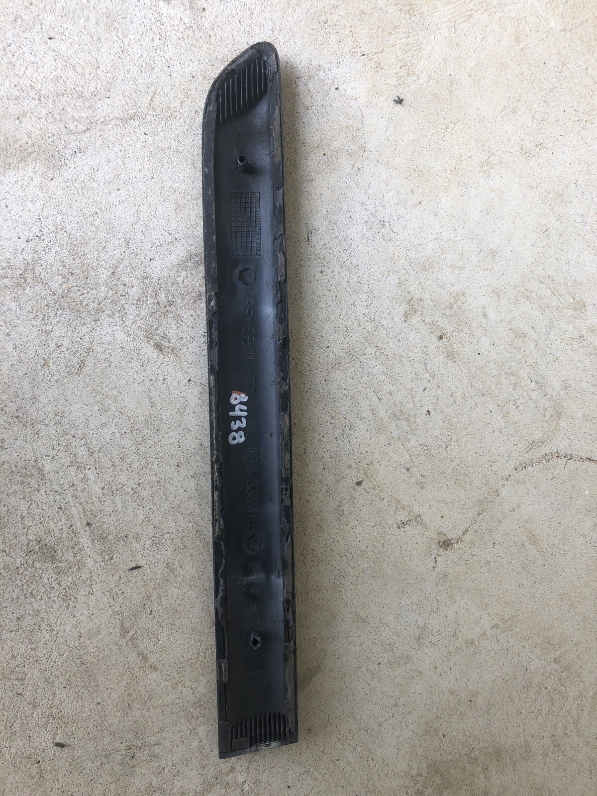 06-09 VW Rabbit GTI Mk5 Trim LH Driver Rear Exterior Side Molding 1K3 ...