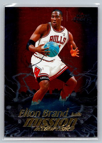 # 8 MA Elton Brand Chicago Bulls 1999-00 Fleer Force | eBay