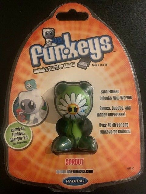 UB Funkeys Sprout - GREEN - Series 1 Funkeystown NEW | eBay