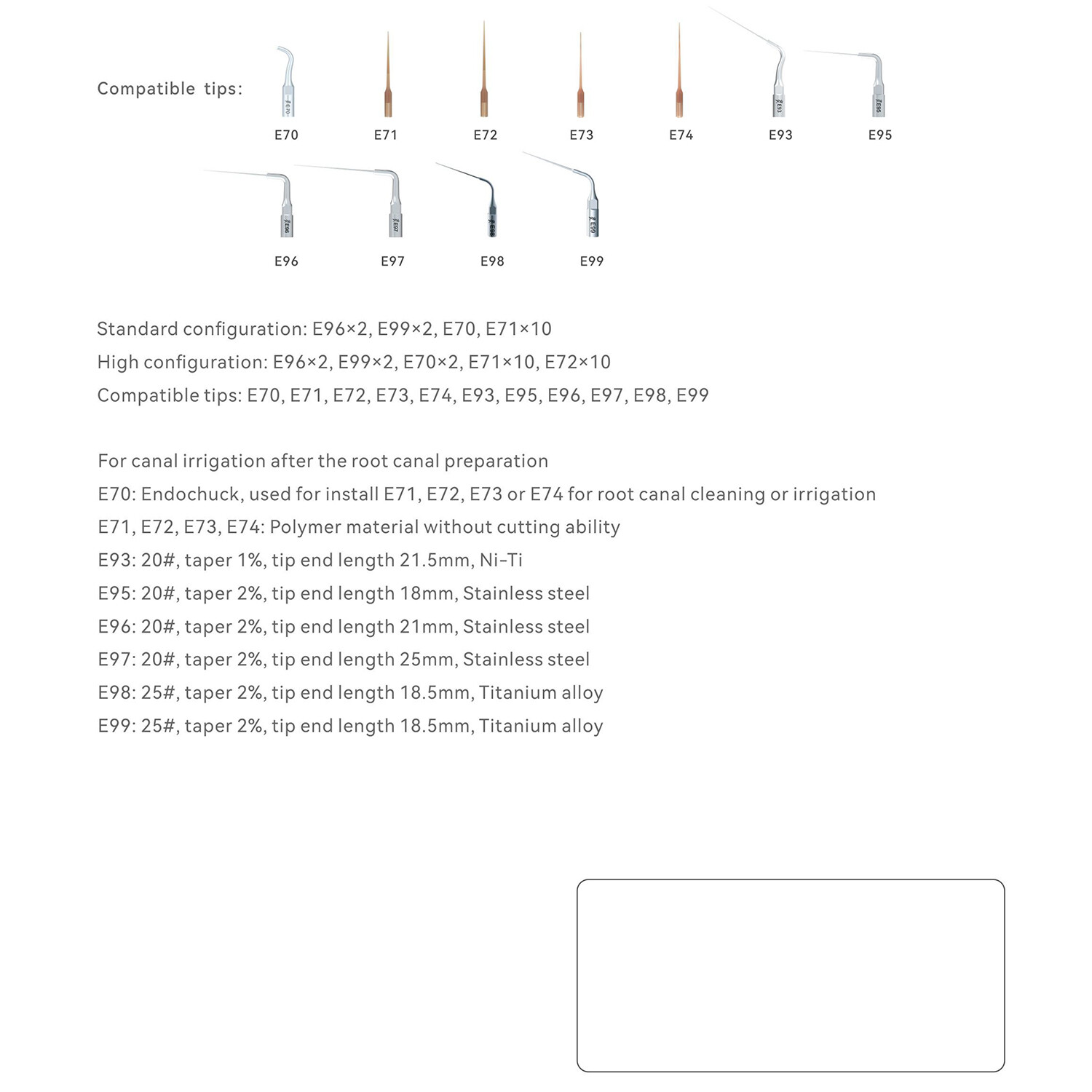 Woodpecker Endo 3 Ultrasonic Activator Device Ultra Endo Irrigator ...