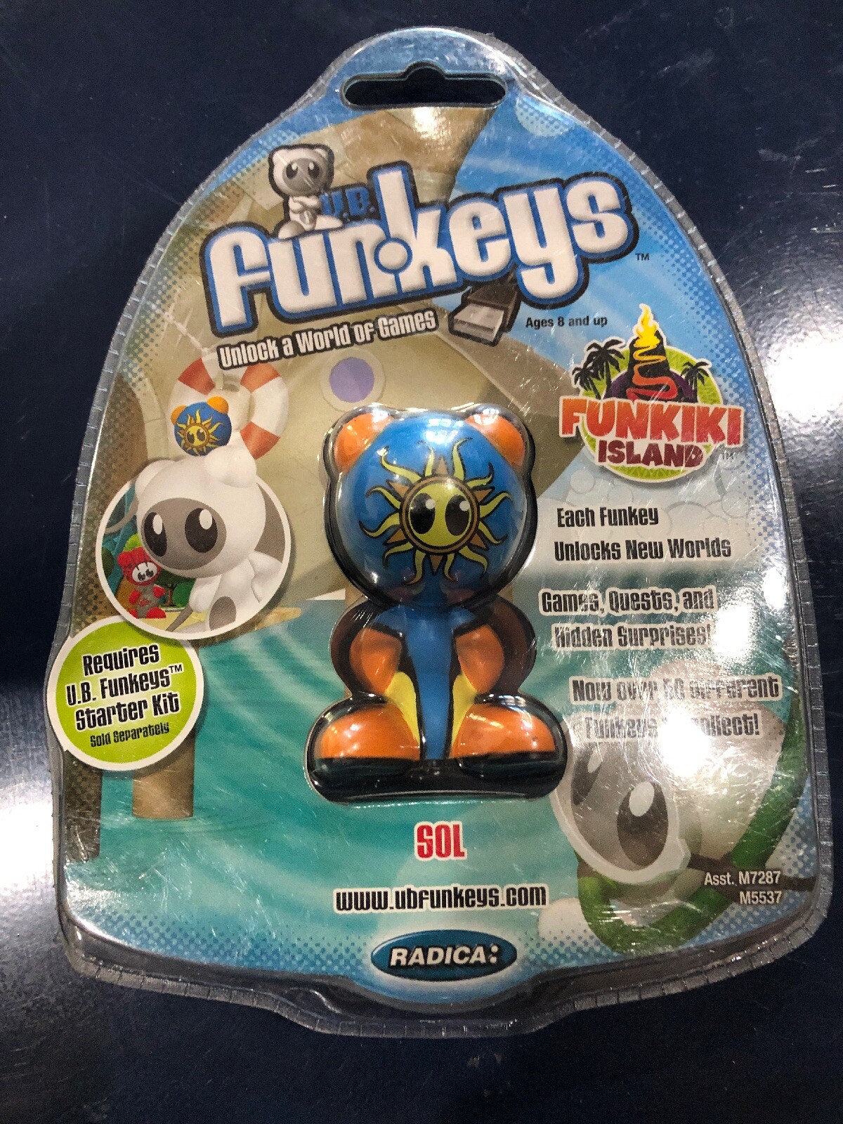 2007 Mattel Radica UB Funkeys Funkiki Island Sol Game Toy M5537 | eBay