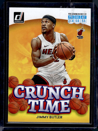 PANINI DONRUSS 2022-2023 JIMMY BUTLER MIAMI HEAT CRUNCH TIME 12 | eBay UK