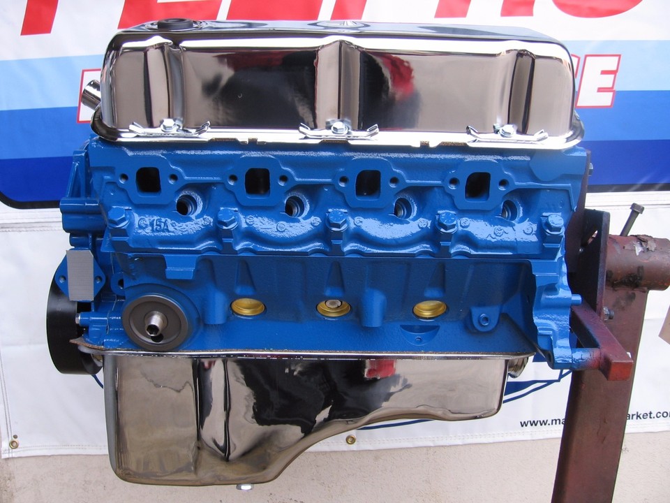FORD 351 WINDSOR 345 HP HIGH PERFORMANCE BALANCED CRATE ENGINE TRUCK ...