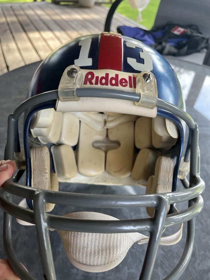 New York Giants Full Size - NFL helmet Riddell VSR4 Authentic | eBay