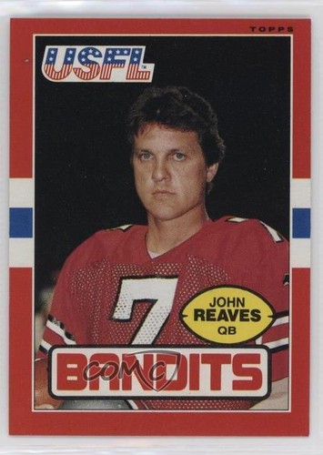 1985 Topps USFL John Reaves #130 | eBay