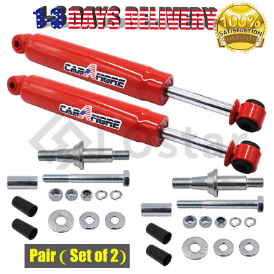 2PCS Heavy Duty Steering Stabilizer for Jeep Wrangler TJ YJ Grand ...