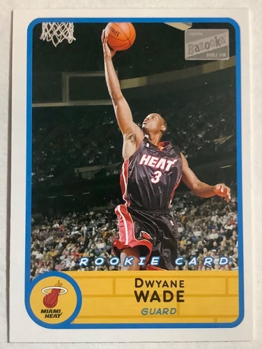 2003-04 Topps Bazooka DWYANE WADE #252 Mini Rc | eBay