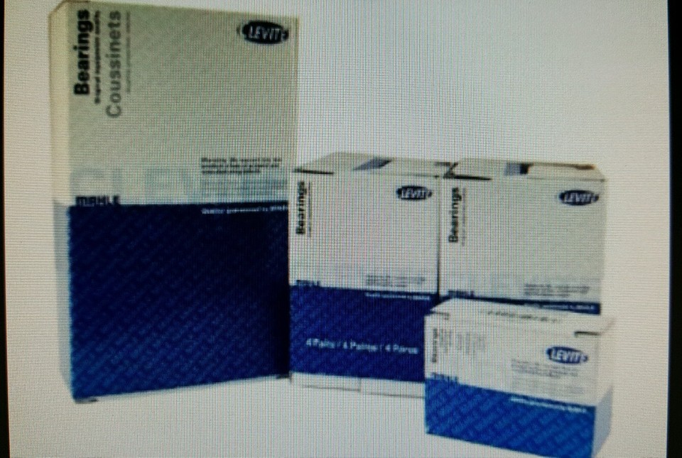 SBC Chevy 305 350 383 Clevite 77 CB663P MS909P Main & Rod Bearings Set ...