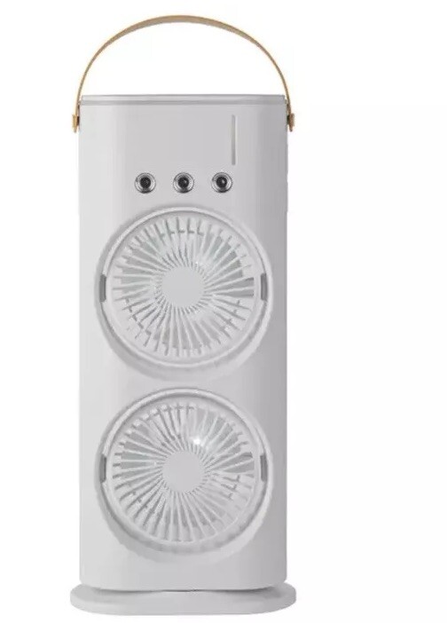 Bell+Howell Dual Mist Fan LED 3xMisting Jets NEW | eBay