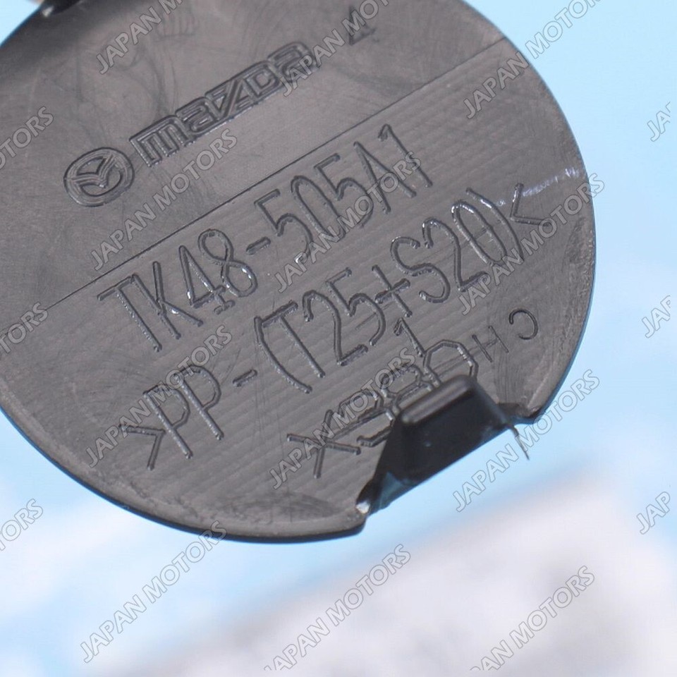 TK48-50-5A1-BB Genuine OEM Mazda Rear Bumper Tow Hook Eye Cover Cap CX ...