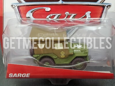 DISNEY PIXAR CARS SARGE WHEEL WELL MOTEL 2013 SAVE 6% GMC | eBay