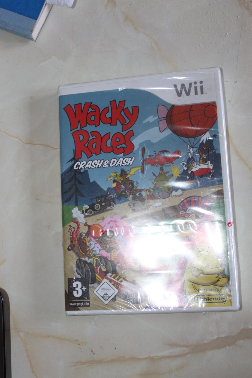 Wacky Races: Crash & Dash Nintendo Wii VERY RARE STILL SEALED NEW NOS ...
