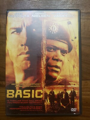 Basic (DVD, 2003) John Travolta Samuel L. Jackson Connie Nielsen | eBay