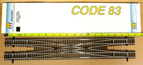 Walthers/Shinohara Code 83 948-812 #6 Double Crossover HO NOS | eBay