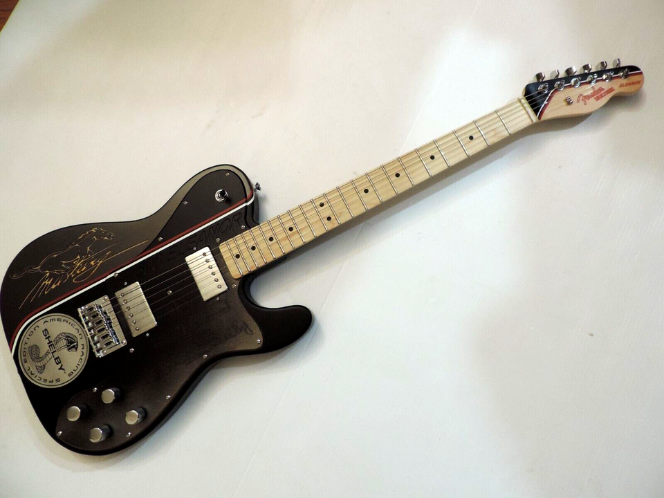 FENDER TELECASTER SHELBY MUSTANG ELEANOR GT 500 SUPER SNAKE PRE ORDER ...