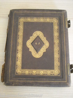 Old Book With Photos Superb Binding Gold Swiss | eBay