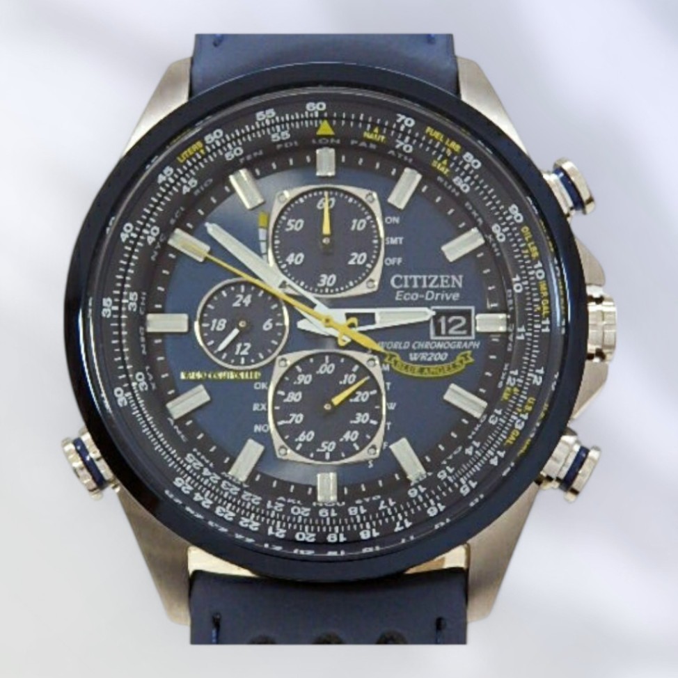 Citizen Promaster Sky Blue Angels Chronograph SS 43mm… - Gem