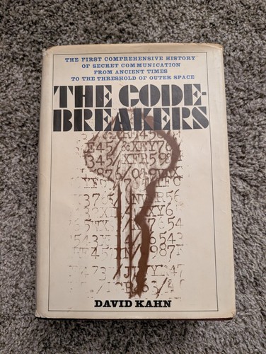 The Code Breakers David Kahn 1967 Second Printing Hardcover Book | eBay