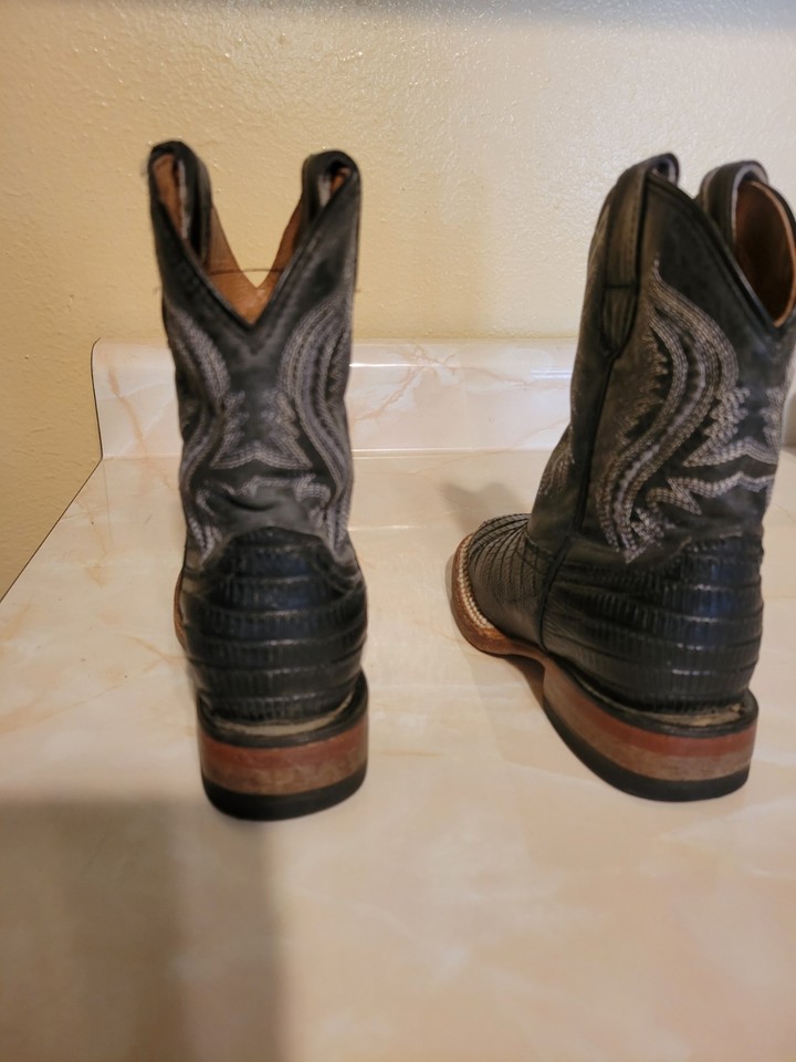 Tanner Mark Boots Toddler With White Print, Made in Mexico, Size 8 | eBay