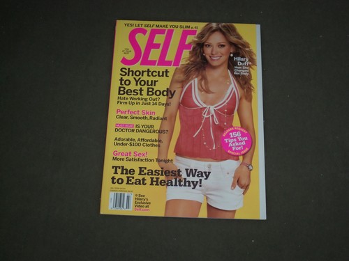 2006 JULY SELF MAGAZINE - HILARY DUFF COVER - B 4418 | eBay