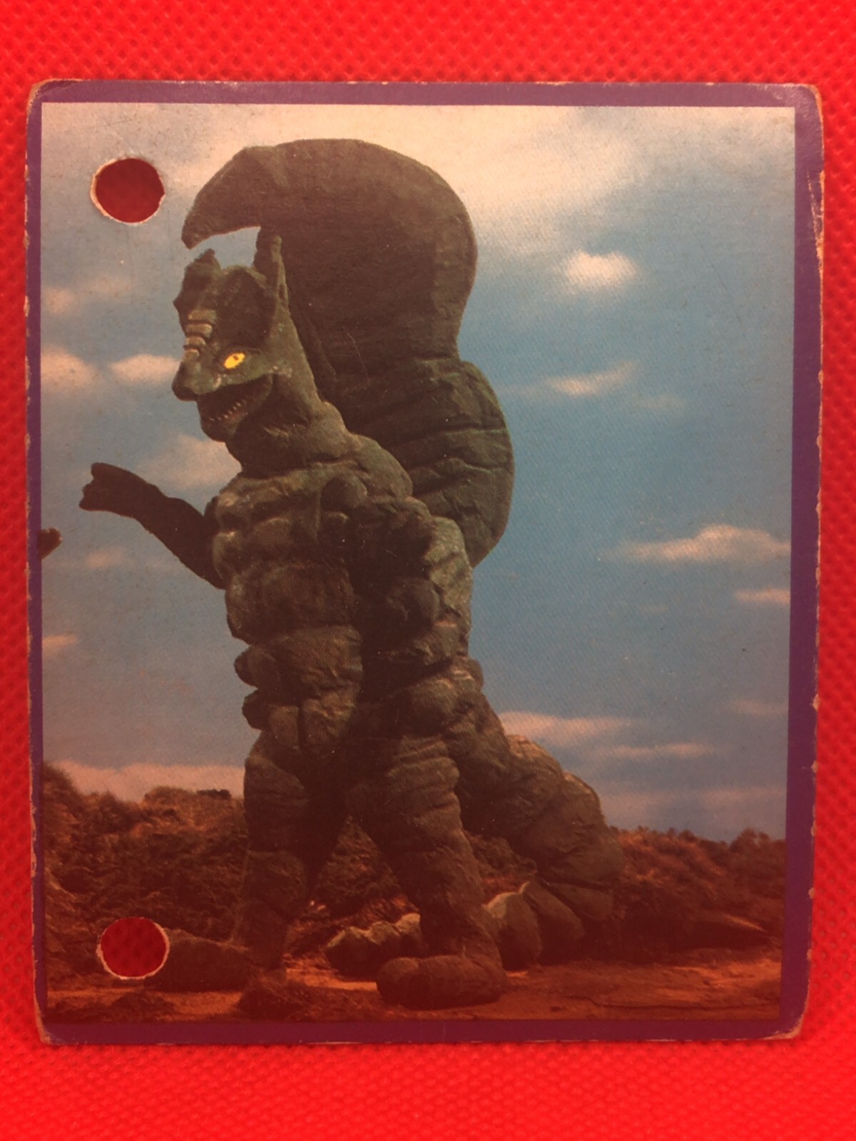 Machless Ultraman Ultra monster LOTTE card 3inch Tsuburaya Pro No.151 ...