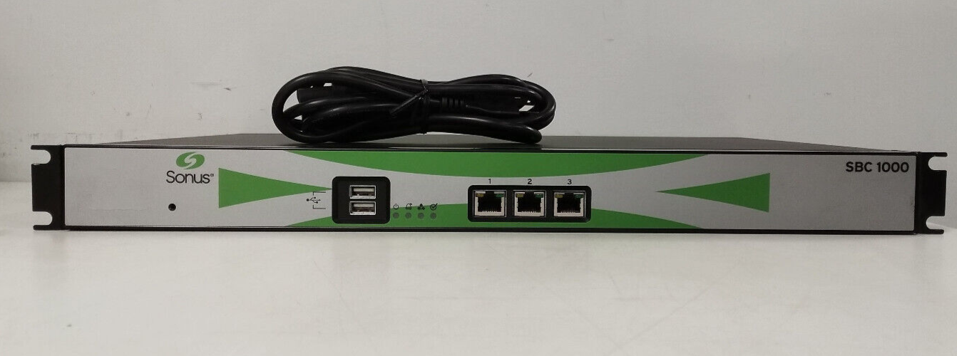 Sonus SBC-1K-R-SIP SBC 1000 Session Border Controller Gateway W/RACK ...
