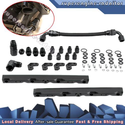Manifold Fuel Rail Kit For LS3 Square Port 6.0L 6.2L L92 L96 L99 Gen IV ...