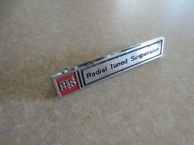 Original Holden Radial Tuned Suspension car badge / emblem - | eBay