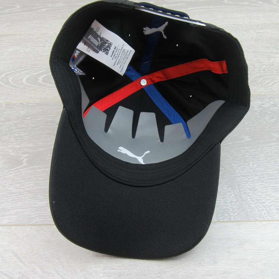 Puma BMW M Motorsport Baseball Cap Hat Black Adult One Size Fit NEW ...