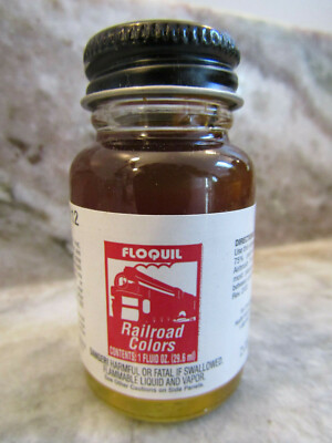 FLOQUIL RAILROAD COLORS MODEL PAINT - 1oz 1 OUNCE - CN YELLOW #12 | eBay