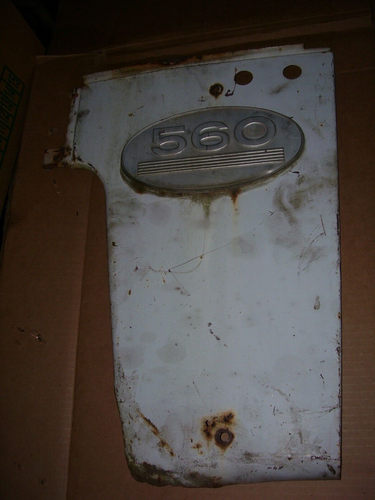 VINTAGE FARMALL 560 GAS TRACTOR -FRONT SIDE PANEL - RH -1959 | eBay