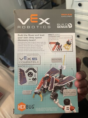 Vex Robotics Rover Explorer Build Genius STEM Starter Construction Set ...