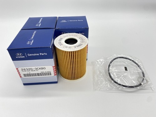 263203CKB0 4x Oil Filters for 2014-2023 Genesis G80 Hyundai Kia Sedona ...