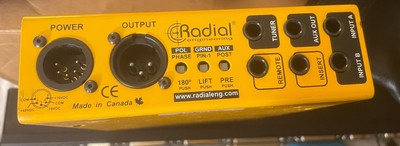 Radial FIREFLY TUBE DIRECT BOX V2 Pro Sound Product | eBay