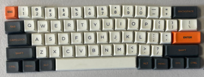 Feker 61/64 DSA Profile Doubleshot Cherry MX Mount PBT Keycaps with ...