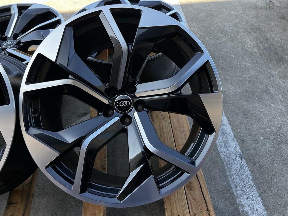 23” OEM AUDI RSQ8 FACTORY ORIGINAL WHEELS RIMS SQ8 SQ7 Q8 Q7 FORGED ...