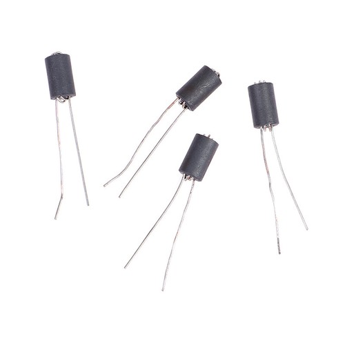 10Pcs 6*10mm Lead Dia 0.8mm Axial Lead 6 Channel Ferrite Beads Induct ...
