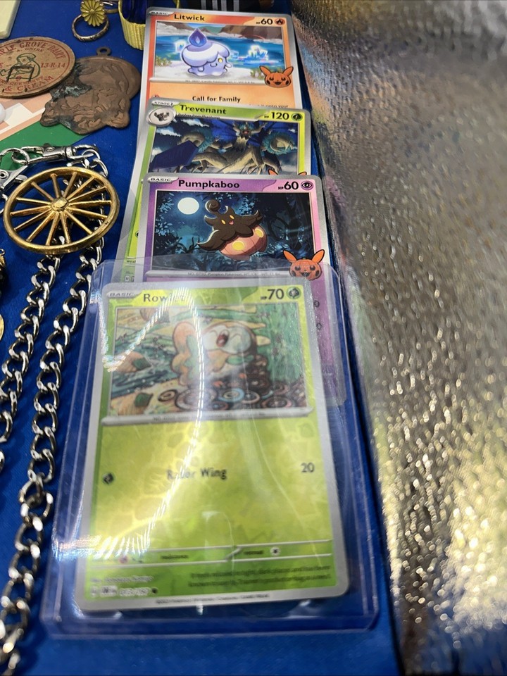 Junk Drawer Lot Coins Stamps Baseball Cards Pokemon Cards Jewelry ...