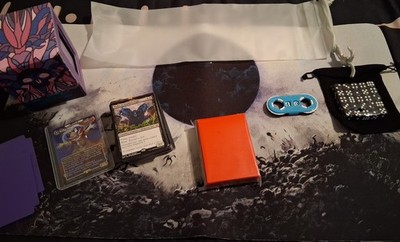 Magic The Gathering Commander Deck Black Red Blue Control | eBay