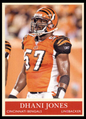 2009 Philadelphia #45 Dhani Jones Cincinnati Bengals Football Card | eBay