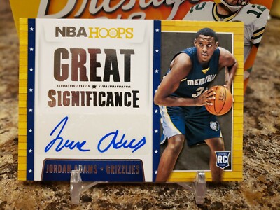 🔥JORDAN ADAMS NBA HOOPS ROOKIE AUTO UCLA MEMPHIS GRIZZLIES NBA🔥 | eBay