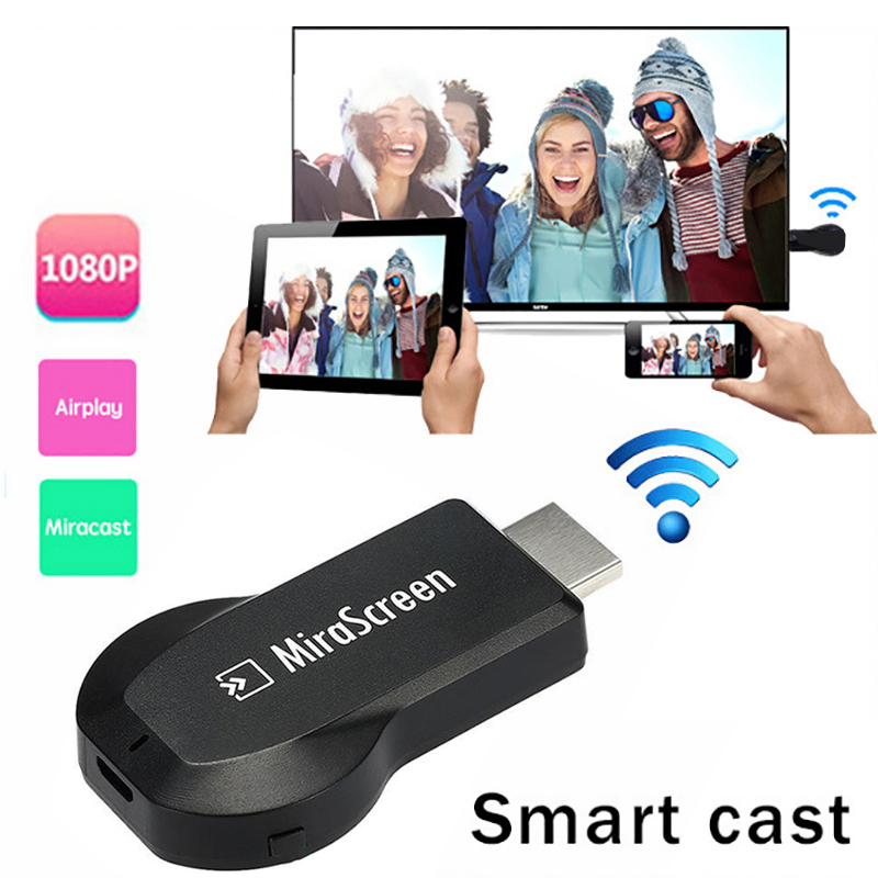 Wifi HDMI Adapter to TV Mirascreen Audio Video Media Streamer For ...