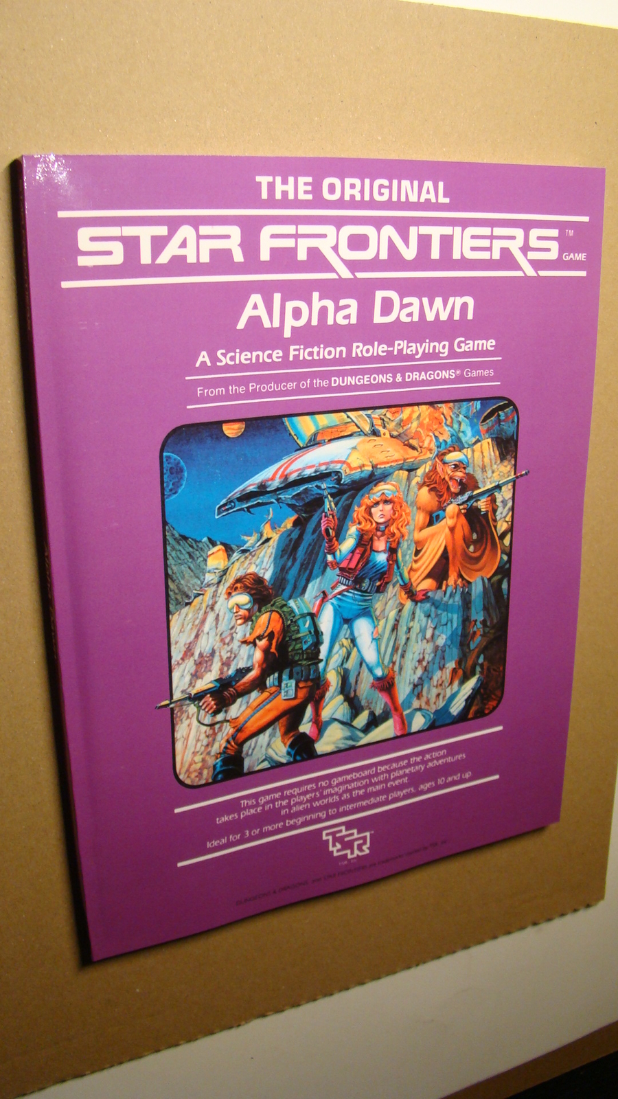 STAR FRONTIERS - ALPHA DAWN **NEW NM/MT 9.8 NEW* SOFT BACK DUNGEONS ...