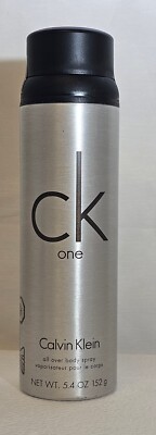 CK ONE 5.4.Oz 152g Body Spray Unisex | eBay