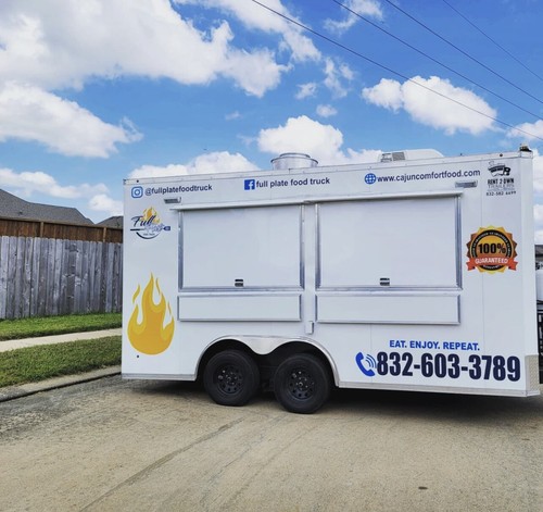 Custom Vinyl Trailer Decals Lettering, Enclosed Trailer Signs Graphics ...