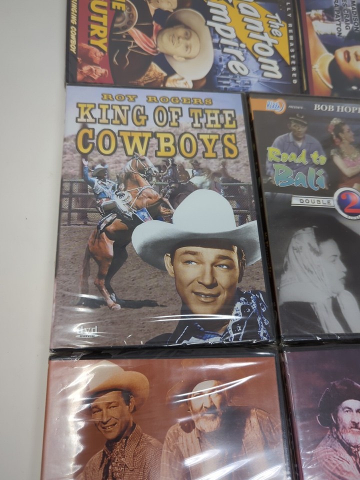 Lot of 8 Cowboy Western DVDS New | eBay